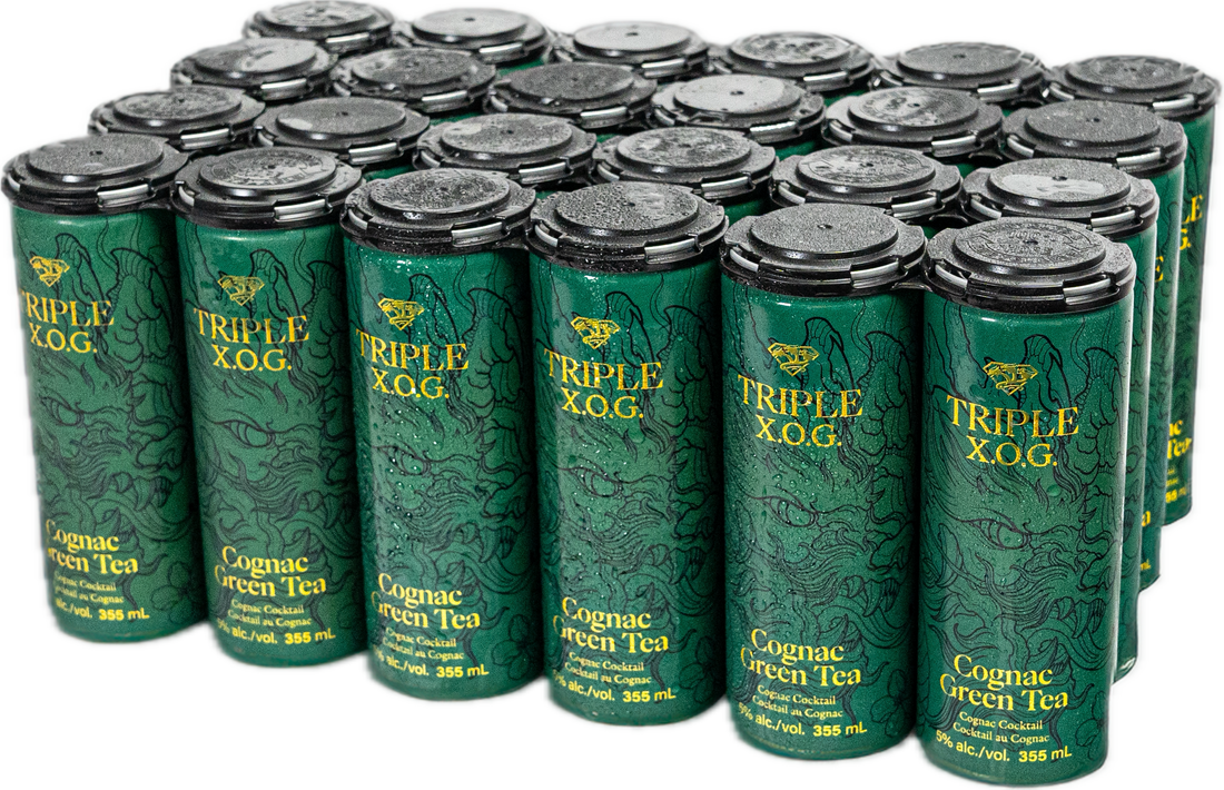 Triple X.O.G. - Cognac Green Tea Cocktail